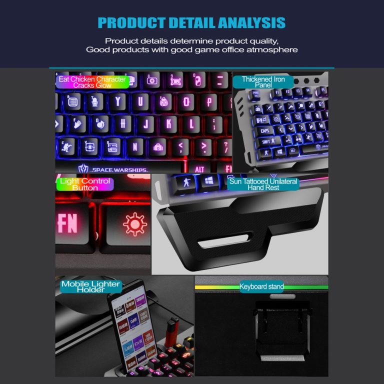SHIPADOO GK70 Machanical USB Wired Gaming Keyboard – Visiro Technologies
