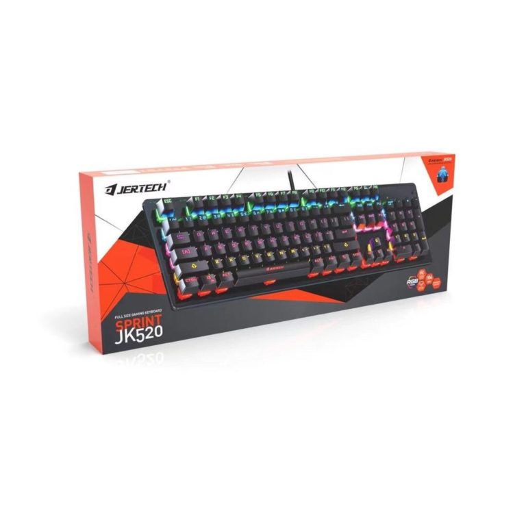 JERTECH JK520 Gaming USB Wired Keyboard – Visiro Technologies