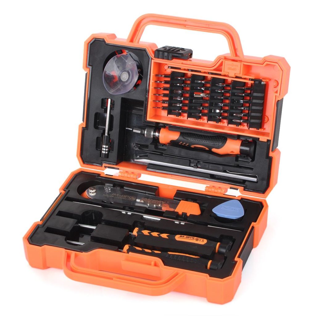 JAKEMY JM-8139 45-in-1 Precision Screwdriver Maintenance Toolkit ...
